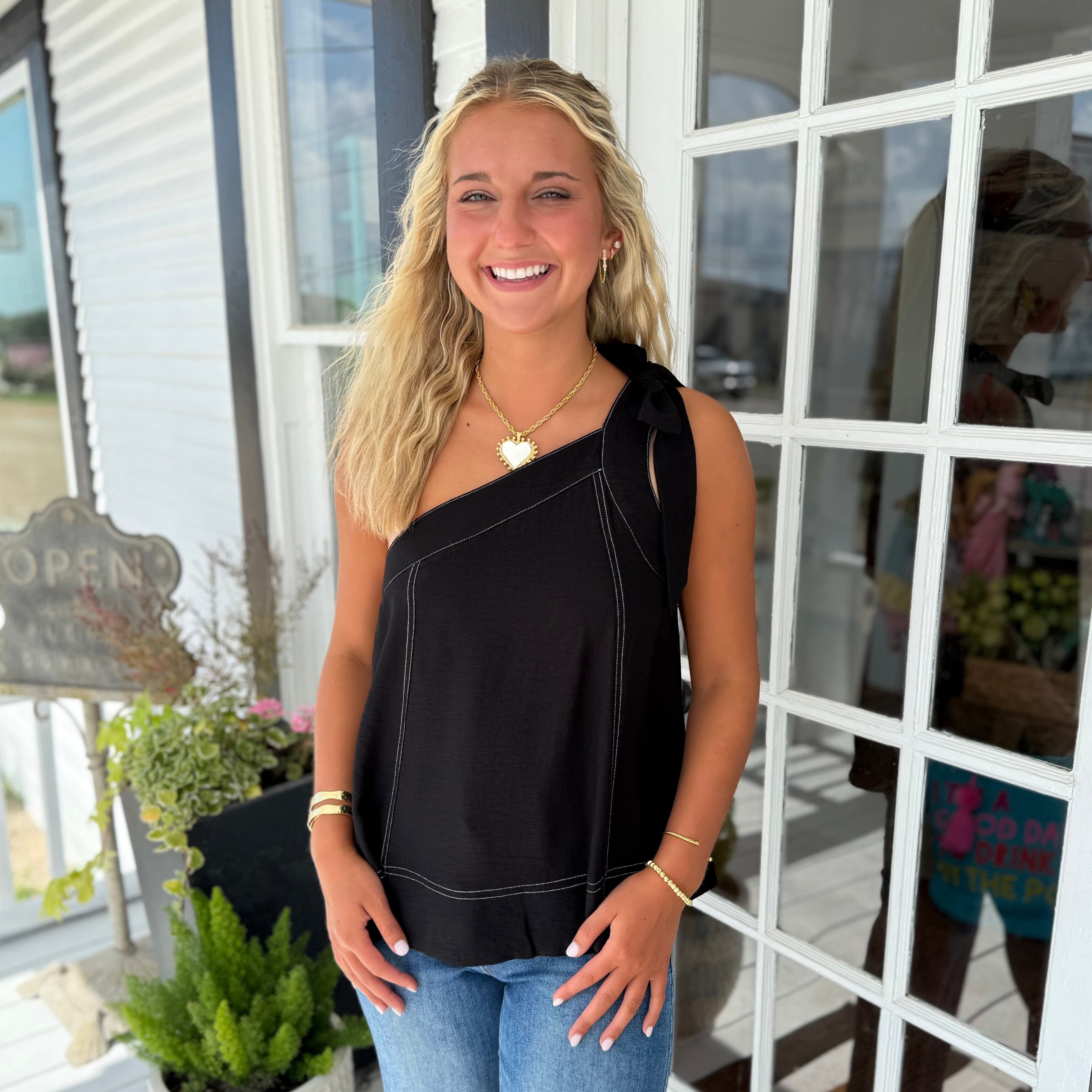 Julie Top | Black – Piper Jo & Co