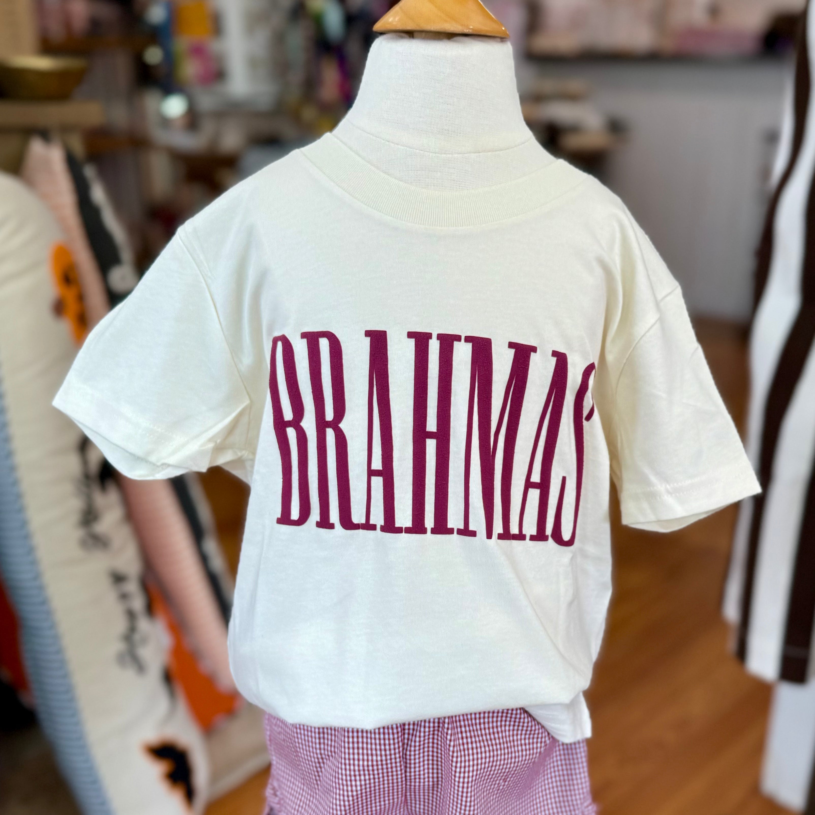 Brahmas YOUTH Tee | Ivory – Piper Jo & Co