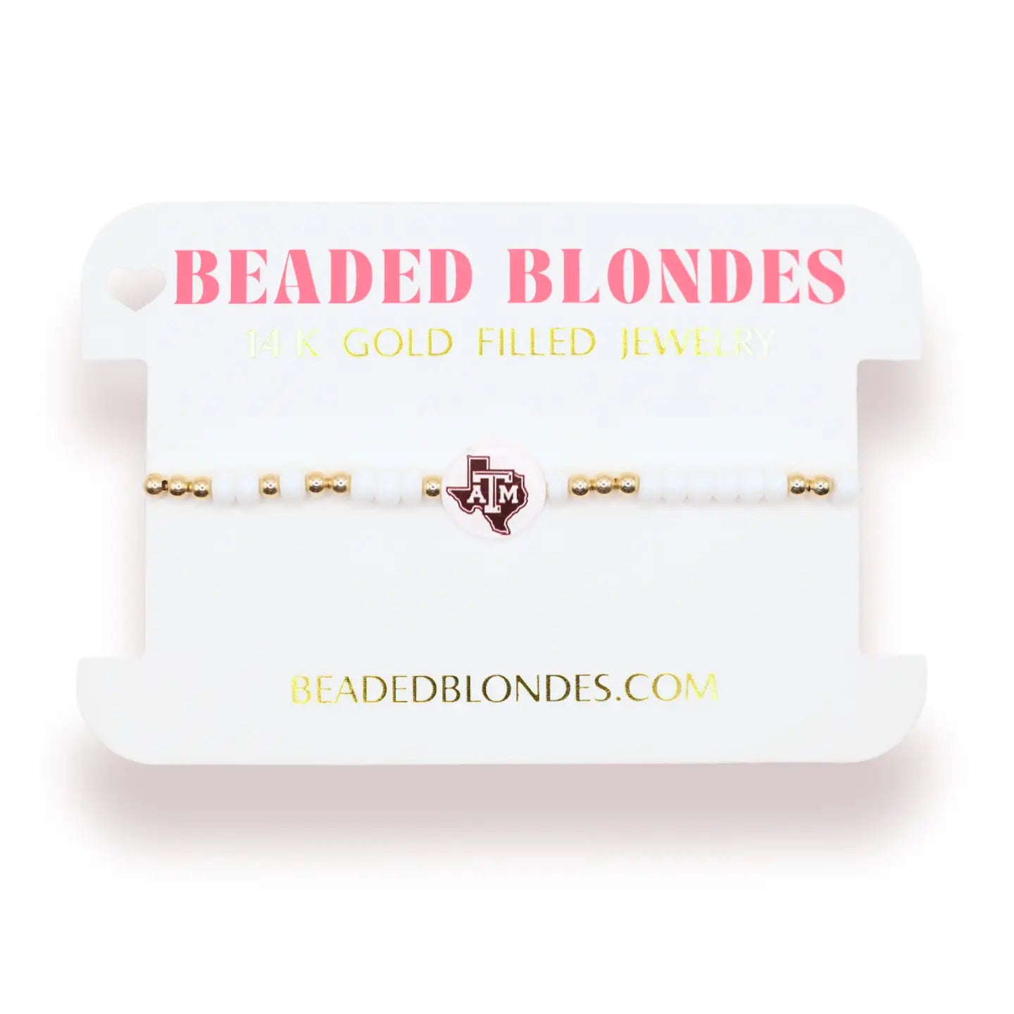 Tamu/Aggies Logo Bracelet | Standard – Piper Jo & Co