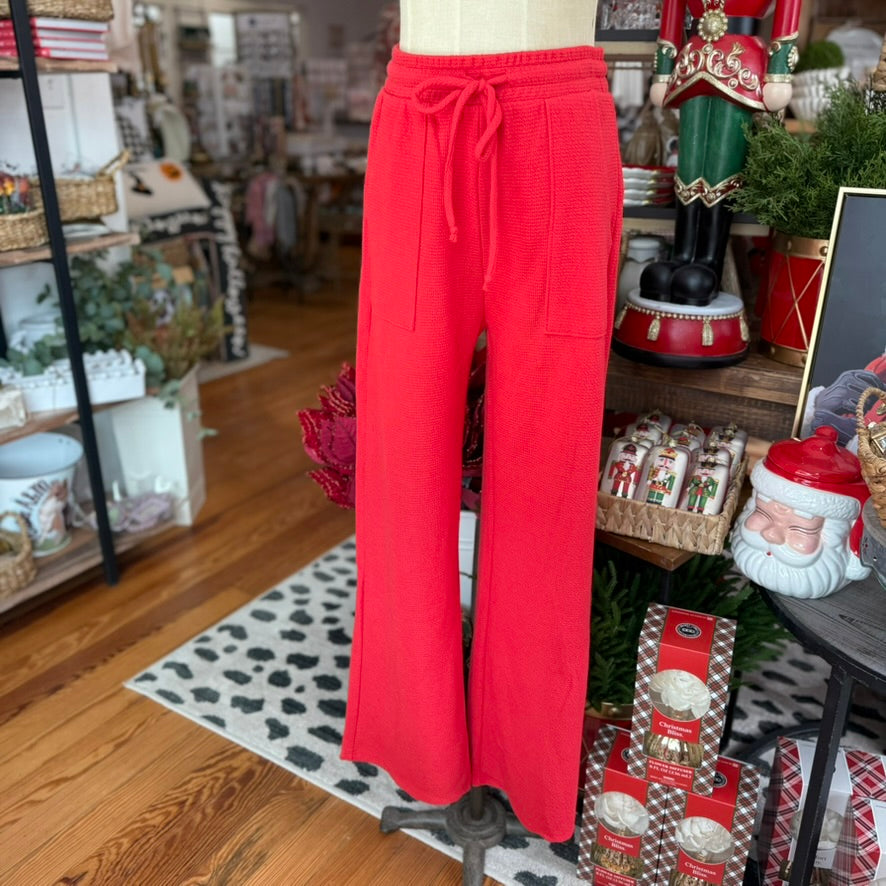 Red Knit Christmas Pants – Piper Jo & Co