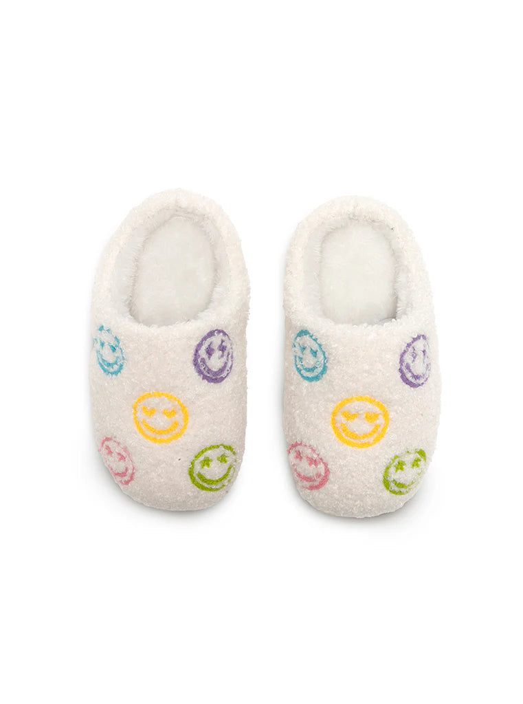 Kids Happy All Over Slippers – Piper Jo & Co